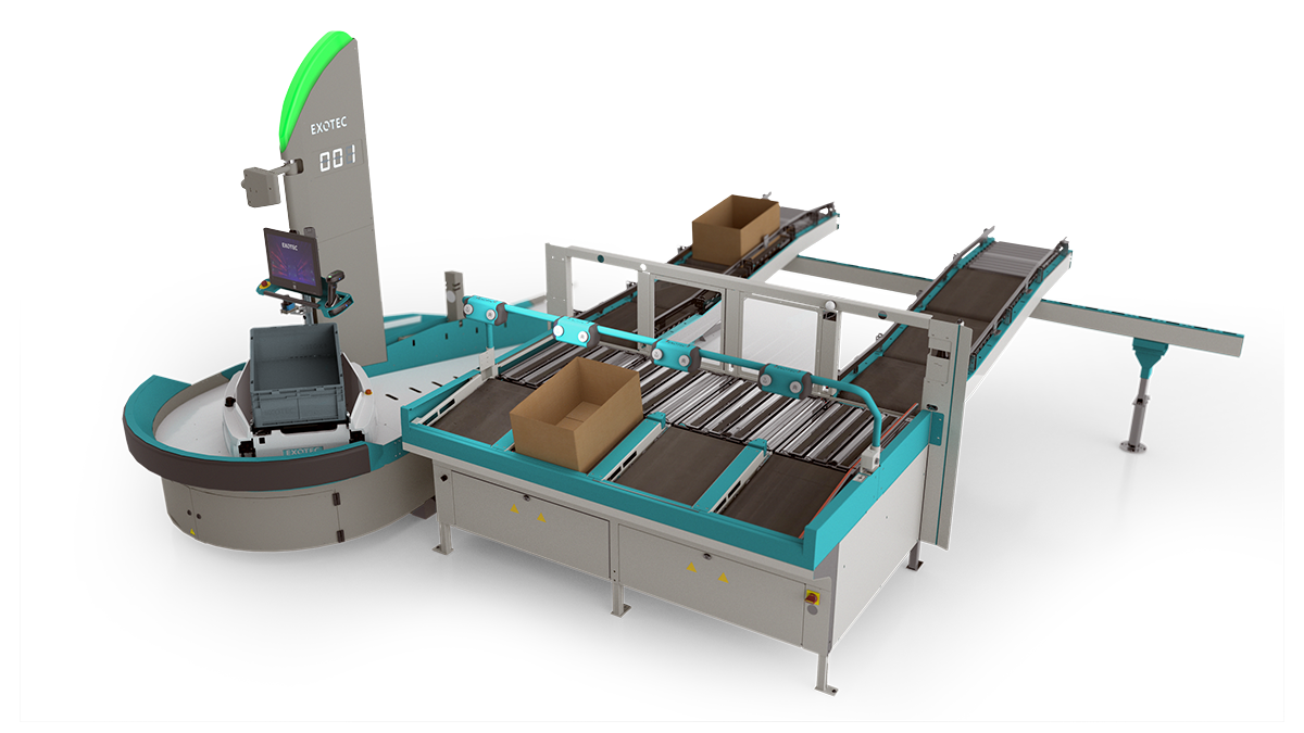 Pick and Replenishment Stations for Automated Warehouses | Exotec