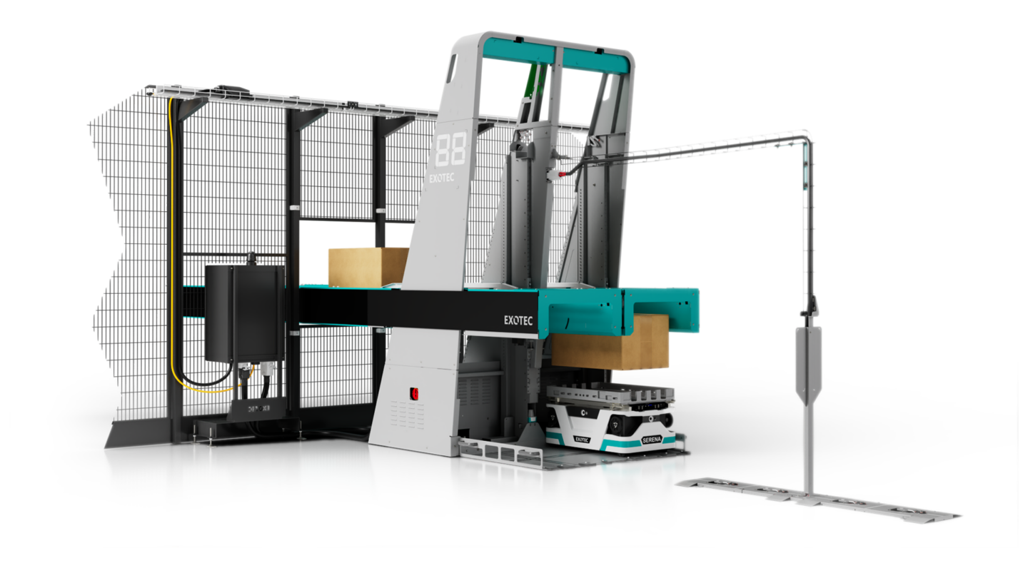 Automated Warehouse Inbound System | Exotec