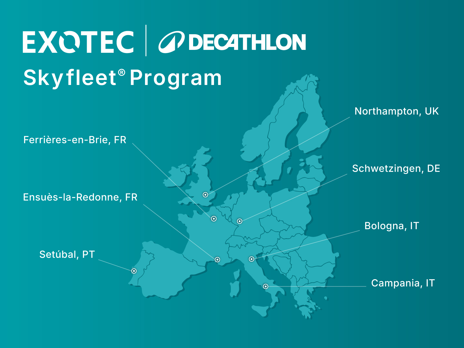 Decathlon Connects European Operations via Skyfleet® Program | Exotec